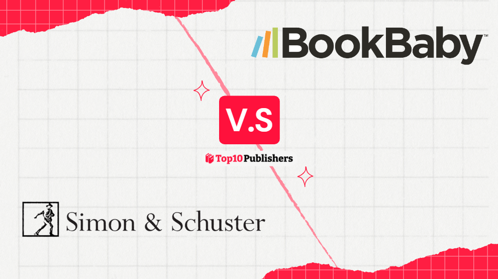 BookBaby vs. Simon & Schuster - Top 10 Publishers